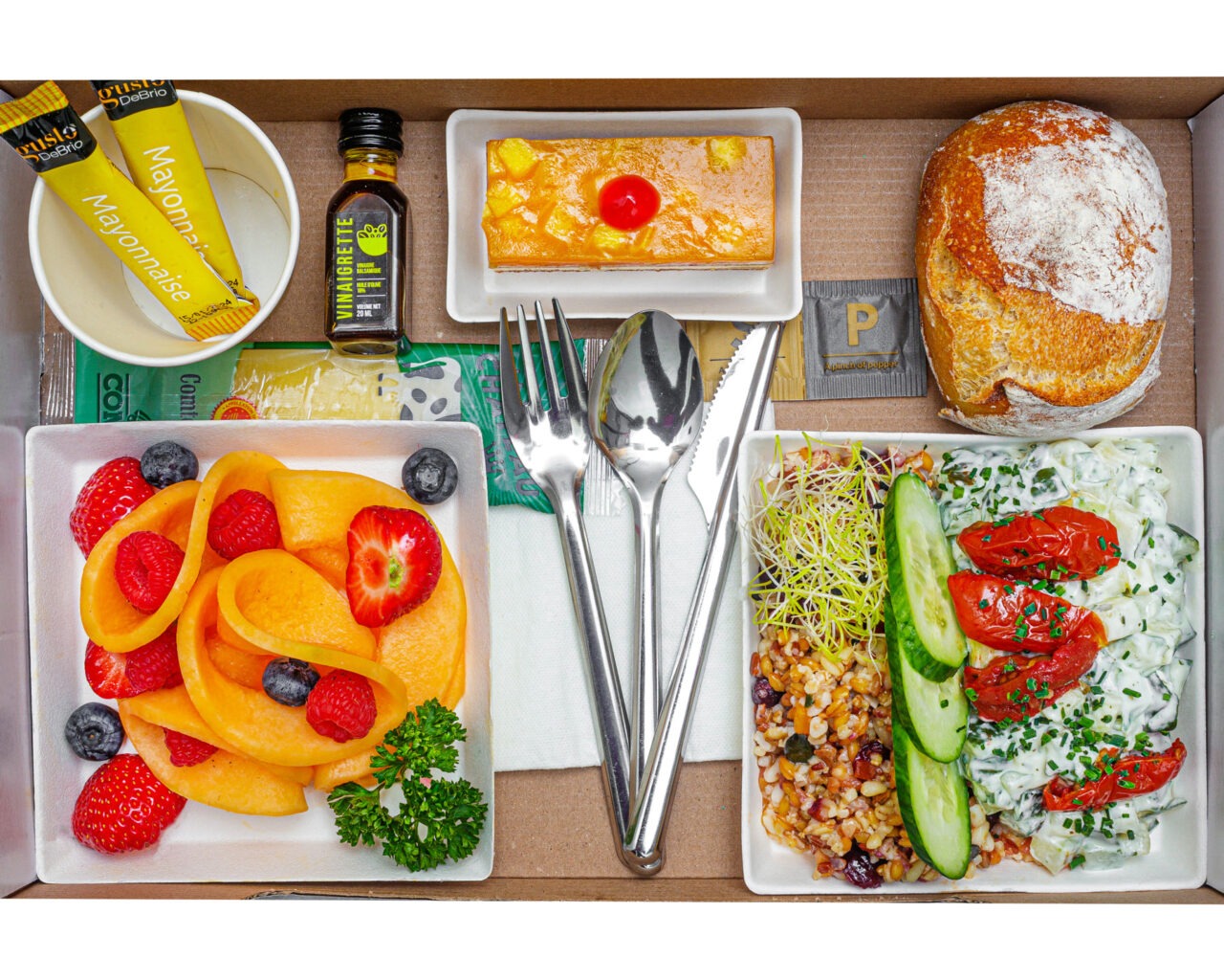 Plateaux Repas Végétarien - Maison Pignol | Traiteur à Lyon depuis 1954