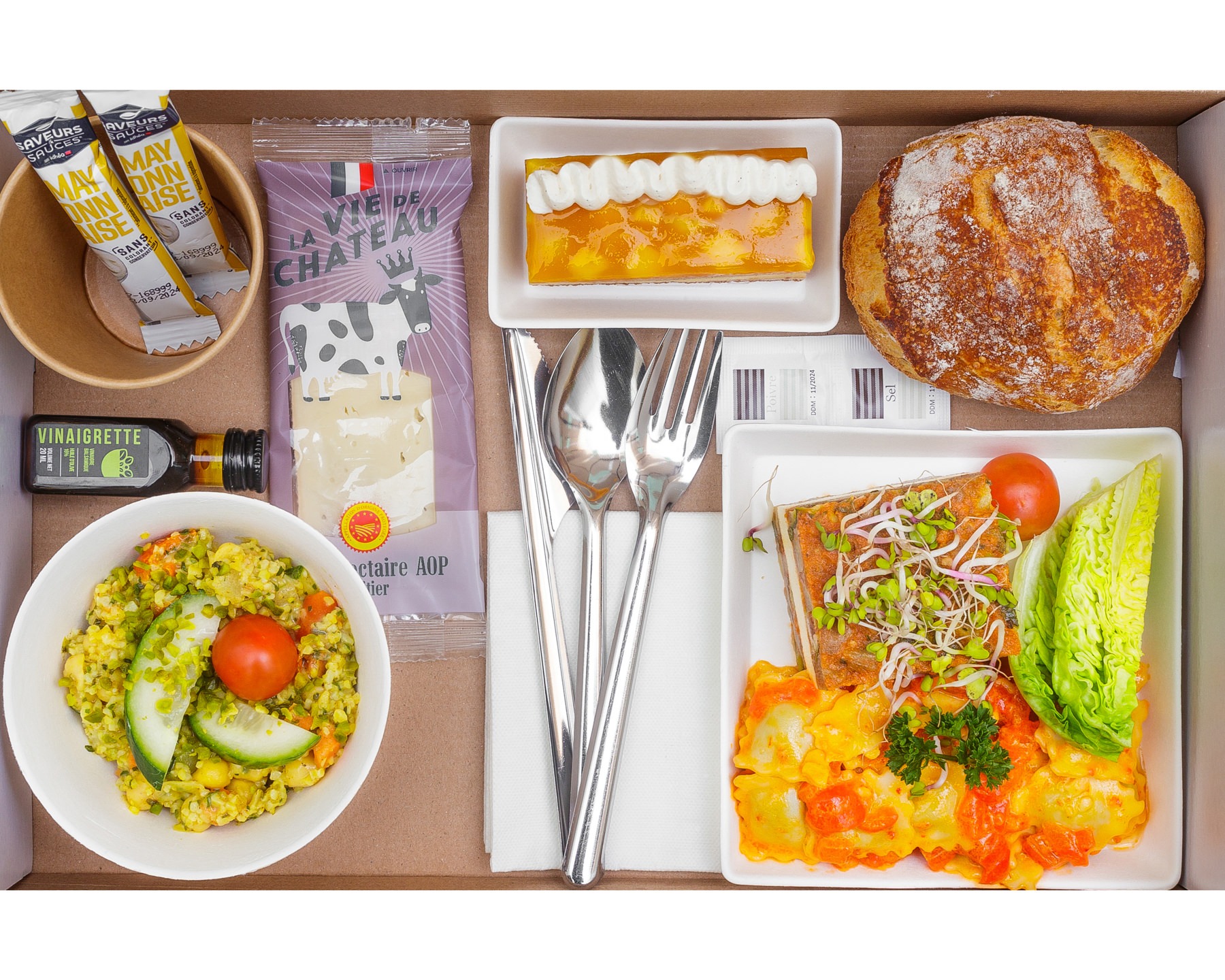 Plateaux Repas Végétarien - Maison Pignol | Traiteur à Lyon depuis 1954